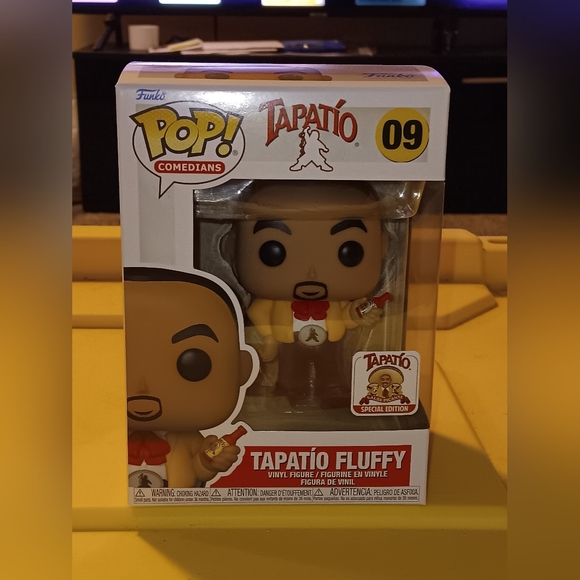 Funko | Toys | New Funko Pop Comedians Tapatio Fluffy Gabriel Iglesias ...